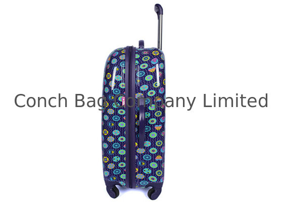 Customized 20 25 28 inch PC trolley case bright colored luggage travel bag
