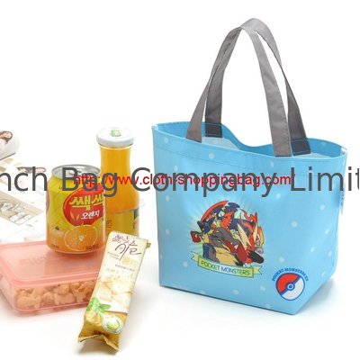 Processing  various 600D oxford monster pattern cloth shopping bag for Halloween
