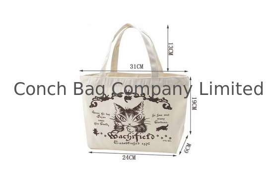 Environment - friendly Canvas Cloth Shopping bag for Charity activities promotion