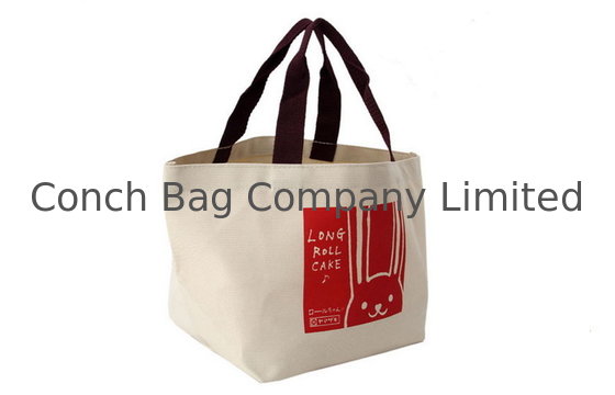 Customized lightweight advertizing Cloth Canvas Shopping Bag for supermarket