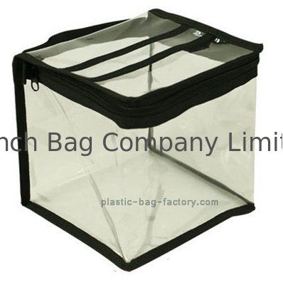 Square pvc garment bags , clear pvc bag 0.1-0.5mm thickness for  cosmetic packing