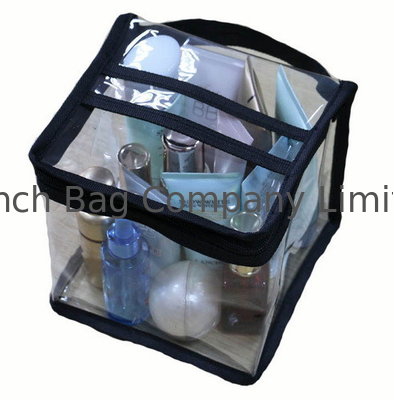 Square pvc garment bags , clear pvc bag 0.1-0.5mm thickness for  cosmetic packing