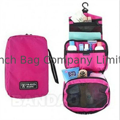 2015 Hot Selling Newest Multifunction Lady Cosmetic Bag Organiser Large Insert Storage Org