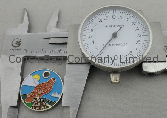 Iron, Brass, Copper, Zinc Alloy Animal Iron Shopping Trolley Coin Lock with Soft and Key Chain
