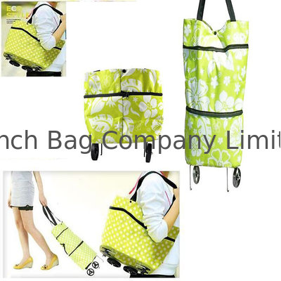 Eco Friendly Foldable Shopping Trolley Bag Handbag Grocery Fashion Lady Women