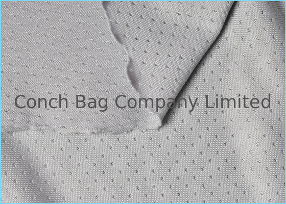 Butterfly Design Weft Knitted Sports Jersey Fabric / Breathable 4 Way Spandex Material