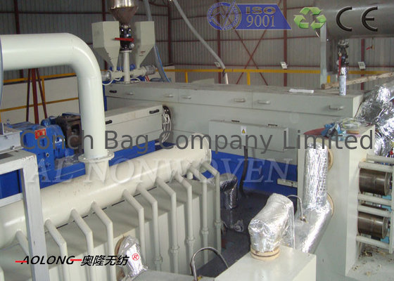 Fabric GSM 9~250 S PP Non Woven Fabric Production Line Width 3200mm For Shopping Bag