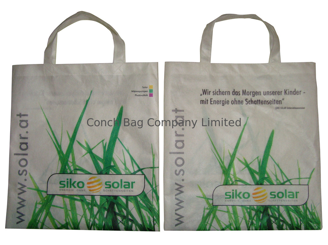 Reusable 80gsm Non Woven Shopping Bag / Eco Non-Woven Fabric Bags