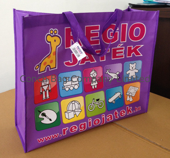 Customer's Design PP Non Woven Bags And Non Woven Laminated Advertising Tote Bag