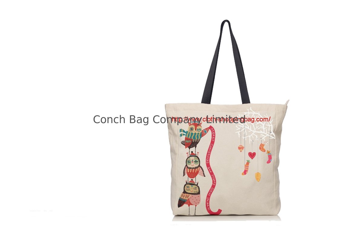 Attractive portable reusable  Eco-friendly canvas tote bag for exhibition and shopping