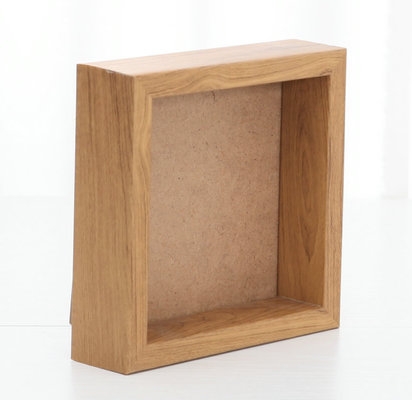 Wholesale shadow box frames without glass or plexiglass and deep box frame marcos 3d