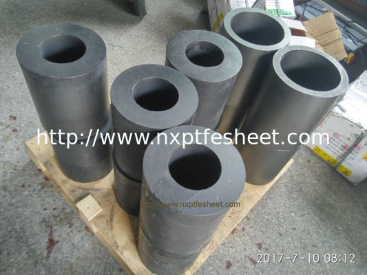 Graphite filled ptfe tube black te-flon ptfe tube