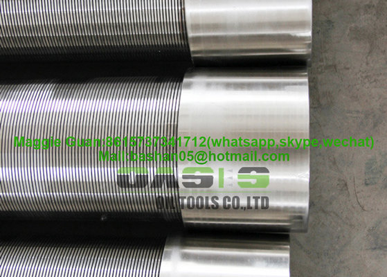 AISI 304 316L stainless steel Johnson water well screen water well screen strainer pipe