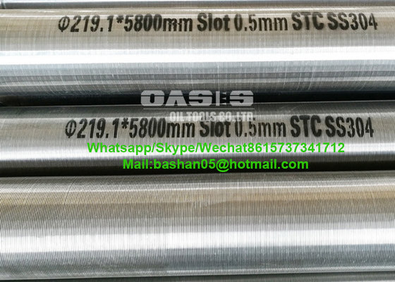 stainless steel screen Pipe Solid-liquid separation water well screen