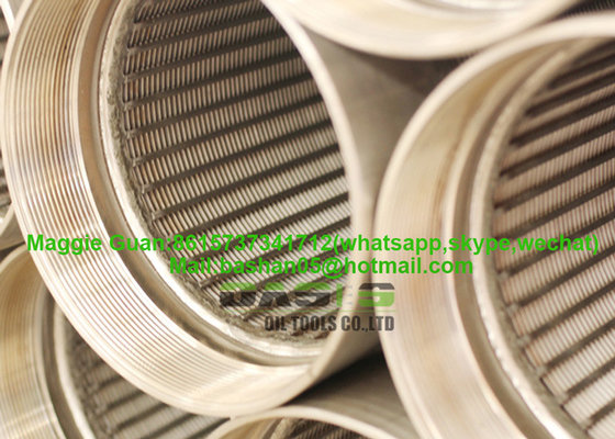 water filter pipe screens or Johnson wedge wire screen pipe oasis factory