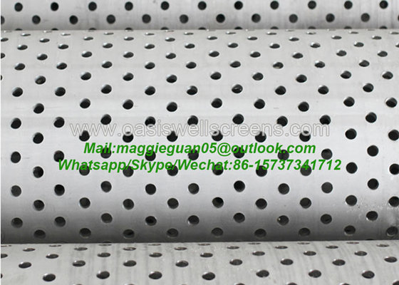 Manufacture API J55 K55 5" Oil Slotted Casing Drilling Perforated Pipe