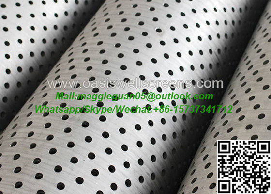 API 5CT perforated large diameter spiral steel pipe on sale China Oasis factory