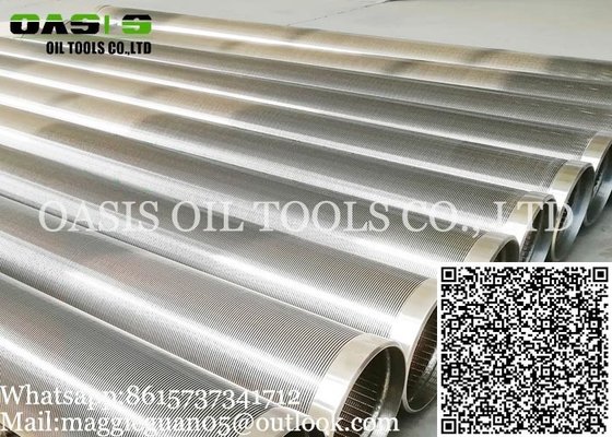 carton steel water well screen Vee wire wrapped screen used for water drill filter