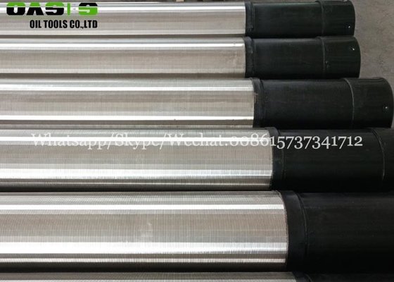 Top product double layered better filtration slot filter pipe based well screen with steel 316 grade