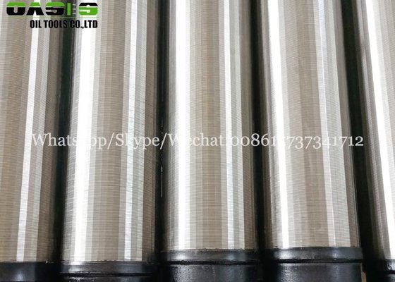 Top product double layered better filtration slot filter pipe based well screen with steel 316 grade