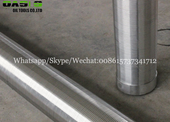 water well strainer pipe for drilling with welded connection end UN Supplier