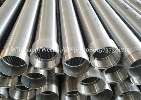 Johnson type wedge wire drum screen 6 inch wire mesh screen pipe