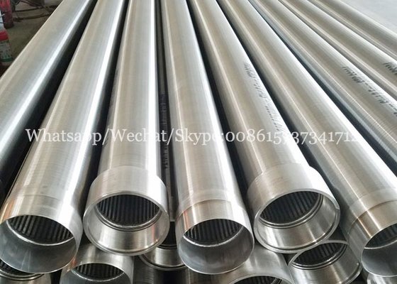 Johnson type wedge wire drum screen 6 inch wire mesh screen pipe