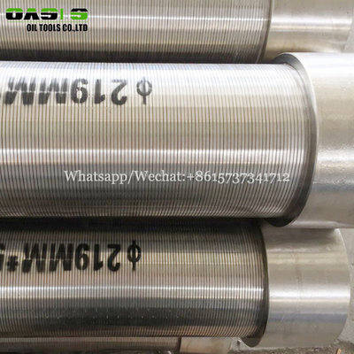 TP304 316L Stainless steel sand screen water wire wrapped screen filter for deep well