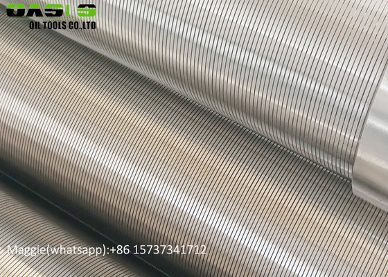 Wedge Wire Stainless Steel Screen water filter well screen pipes for water well drilling