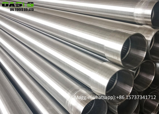 Wedge Wire Stainless Steel Screen water filter well screen pipes for water well drilling