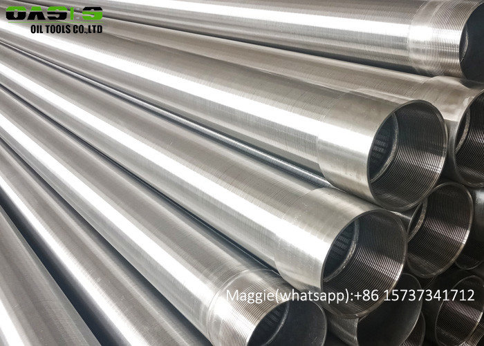 Wedge Wire Stainless Steel Screen water filter well screen pipes for water well drilling