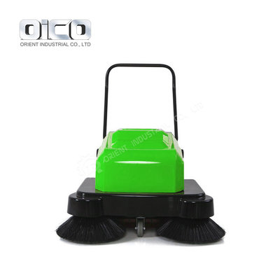 2018 New P100A Hand Propelled Road Sweeper Side Walk Outdoor Street Sweeper