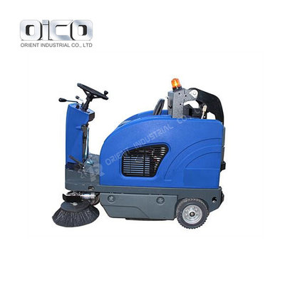 C200D Ride On Self-Discharging Battery Sweeper Mini Sweeping Machine Ride On Floor Cleaning Machine