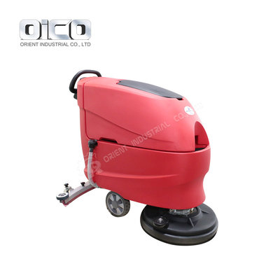 V5 Top Manufacturer Walk Behind Floor Scrubber Battery Floors Cleaning Machine With Electric Motor