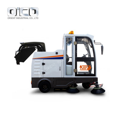 E800LD Industrial Sweeper Leaf Sweeper Hydraulic Sweeper With All Closed Cabin
