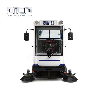 E800FB Ride On All Closed Vacuum Clean Street Airport Electric Sweeper Machine