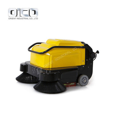 floor machines P100A Chinese cheapest hand push vacuum road sweeper with CE certificate