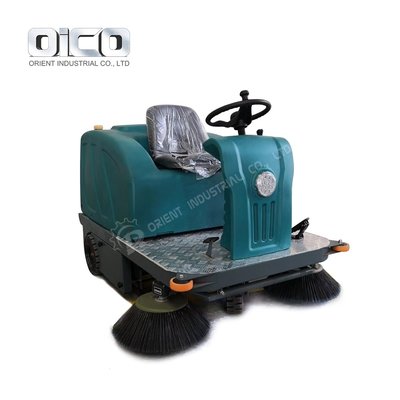 OR-C200B  ride on sweeper battery oparted /best industrial street sweeper/ ride-on floor cleaning machine