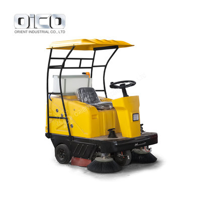 OR-C200 vacuuming rotary brush ground cleaning machine battery electric cleaner vacuum street sweeper