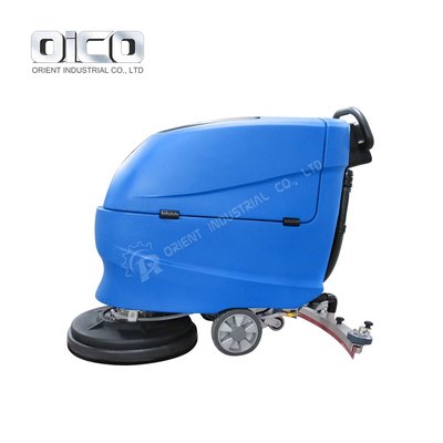 V5 Top Manufacturer Walk Behind Floor Scrubber Battery Floors Cleaning Machine With Electric Motor