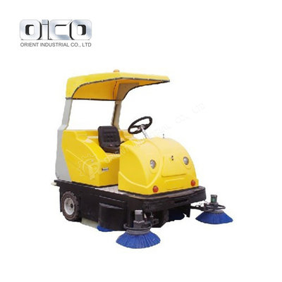 E8006 CE Certification Ride On Type Automatic Battery Powered Two Brushes Floor Sweeper Machine