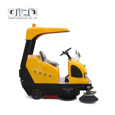 E8006 Floor Sweeper CE Approved Road Cleaning Machine Battery Powered Dust Leaf Sweeper