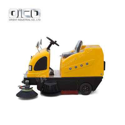 E8006 Floor Sweeper CE Approved Road Cleaning Machine Battery Powered Dust Leaf Sweeper