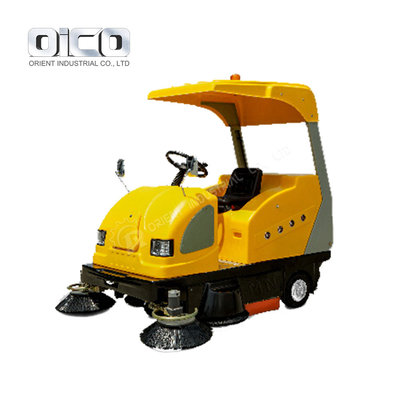 E8006 Floor Sweeper CE Approved Road Cleaning Machine Battery Powered Dust Leaf Sweeper