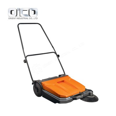 OR12 manual sweeper / outdoor raod sweeper machine / walk behind small street sweeper