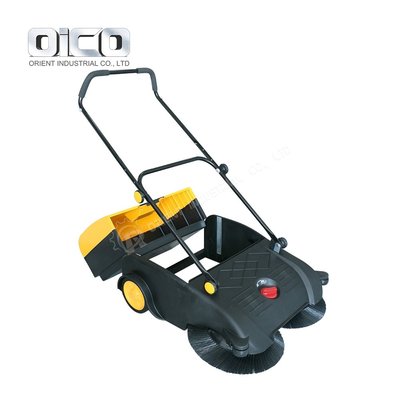 OR50  industrial road sweeper with roller brush / hand push street sweeper