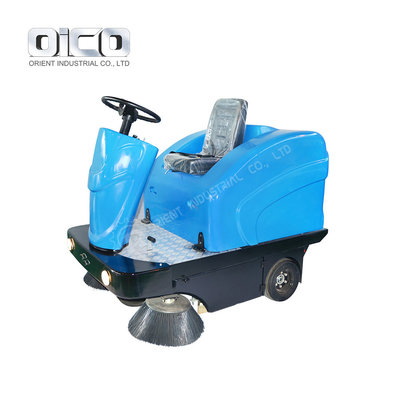 OR-C200 battery powered warehouse sweeper / runway mechanical sweeper truck