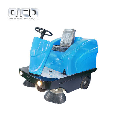 OR-C200 battery powered warehouse sweeper / runway mechanical sweeper truck