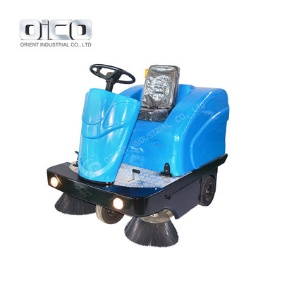 OR-C200 battery powered warehouse sweeper / runway mechanical sweeper truck
