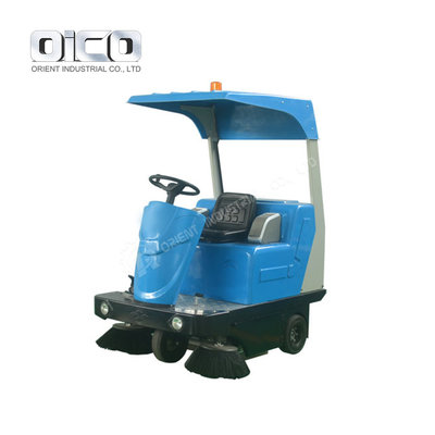 OR-C200 battery powered warehouse sweeper / runway mechanical sweeper truck